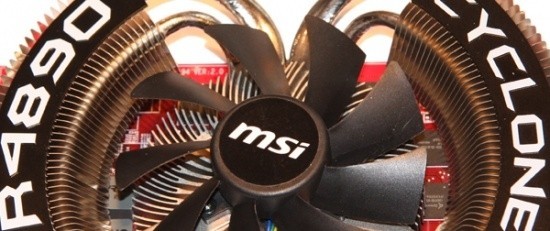 MSI Radeon HD 4890 Cyclone OC 1GB Graphics Card