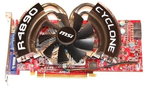MSI Radeon HD 4890 Cyclone OC 1GB Graphics Card