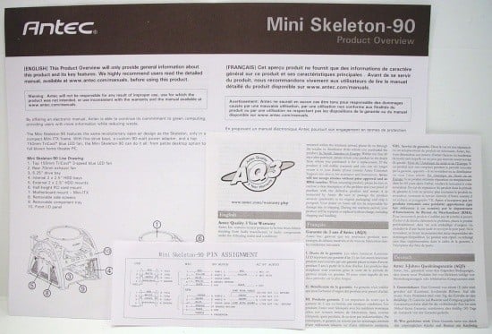 Antec Mini Skeleton-90 Open Air Mini-ITX Case