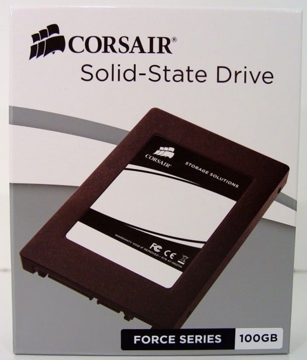 Corsair Force Series F100 100GB SSD Featuring the SandForce 1200