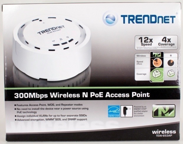 TRENDnet TEW-653AP 802.11n PoE Wireless Access Point