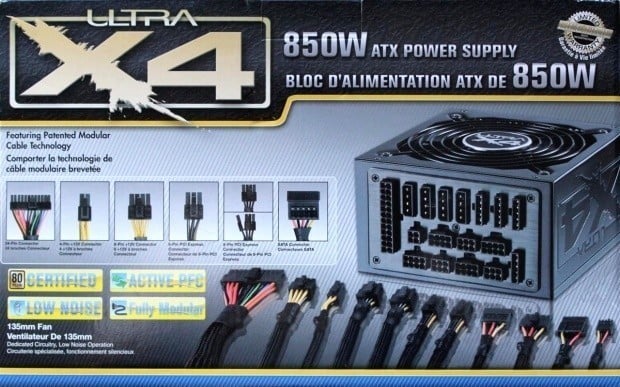 Ultra X4 850 Watt Full Modular Power Supply