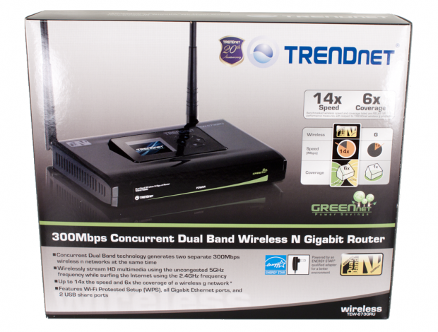 TRENDnet TEW-673GRU Dual Band 300Mbps Wireless Router