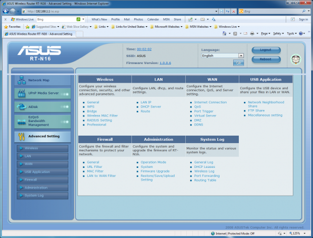 ASUS RT-N16 Multi-Functional Gigabit Wireless N Router
