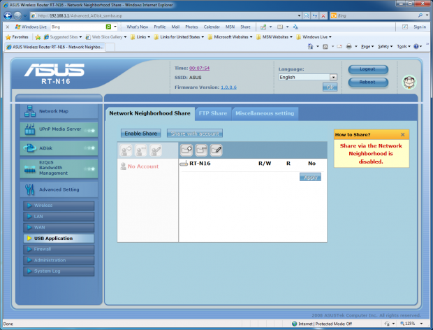 ASUS RT-N16 Multi-Functional Gigabit Wireless N Router