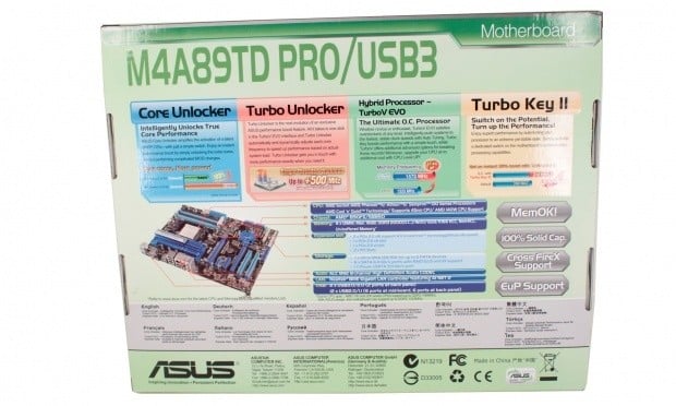 ASUS M4A89TD PRO/USB3 (AMD 890FX Chipset) Motherboard