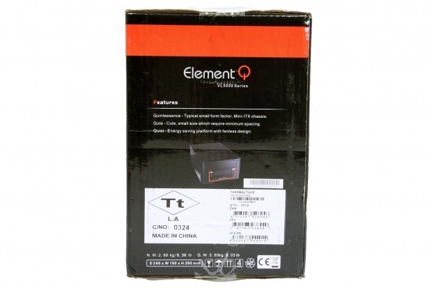 Thermaltake Element Q Mini-ITX Chassis w/ 220W Power Supply