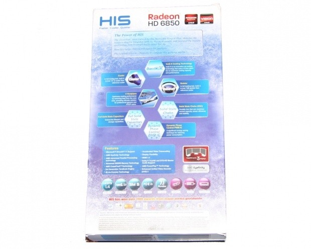 HIS Radeon HD 6850 1GB IceQ X Turbo Video Card