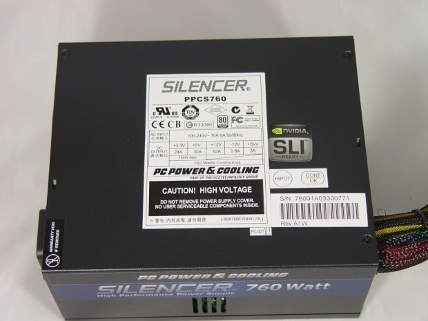PC Power & Cooling Silencer 760W Power Supply Review