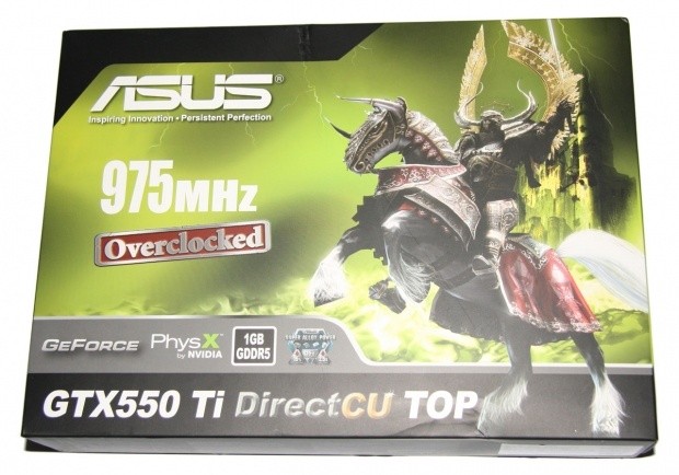 ASUS GeForce GTX 550 Ti DirectCU TOP Overclocked Video Card Review