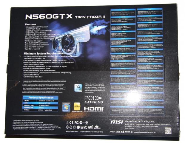 MSI GeForce GTX 560 Twin Frozr II OC Video Card Review