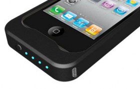 PowerSkin iPhone 4 Silicone Case with Built-in Battery Review