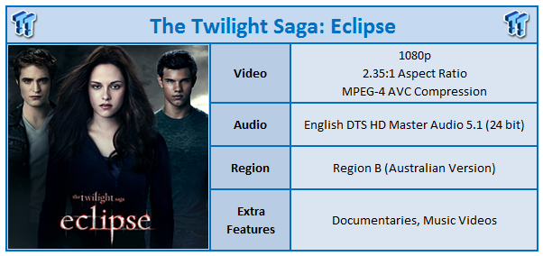 The Twilight Saga: Eclipse (2010) Blu-ray Movie Review