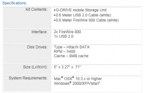 G-Technology G-DRIVE Mobile HDD Review