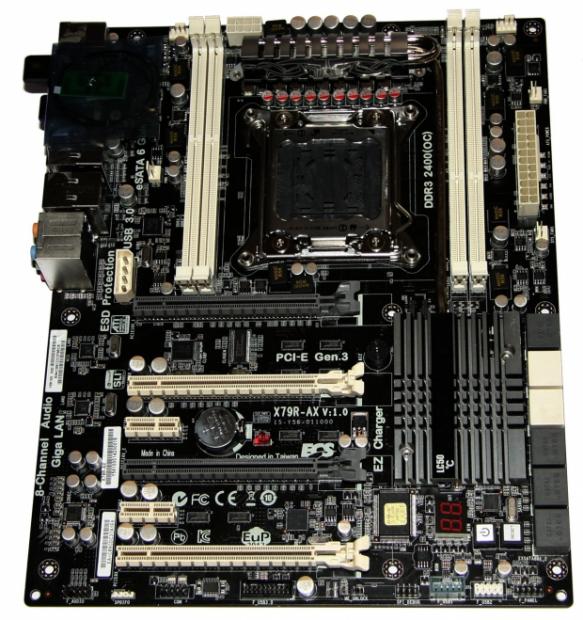 ECS X79R-AX (Intel X79) Motherboard Review