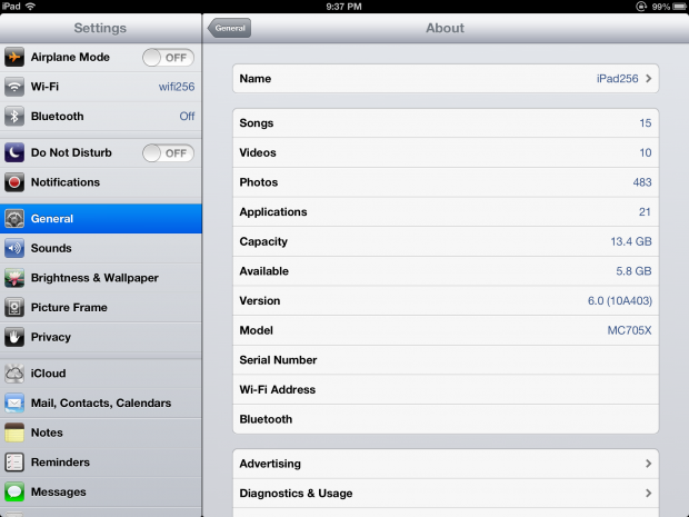 Apple iOS 6 Mobile OS Review (on an iPad 3)