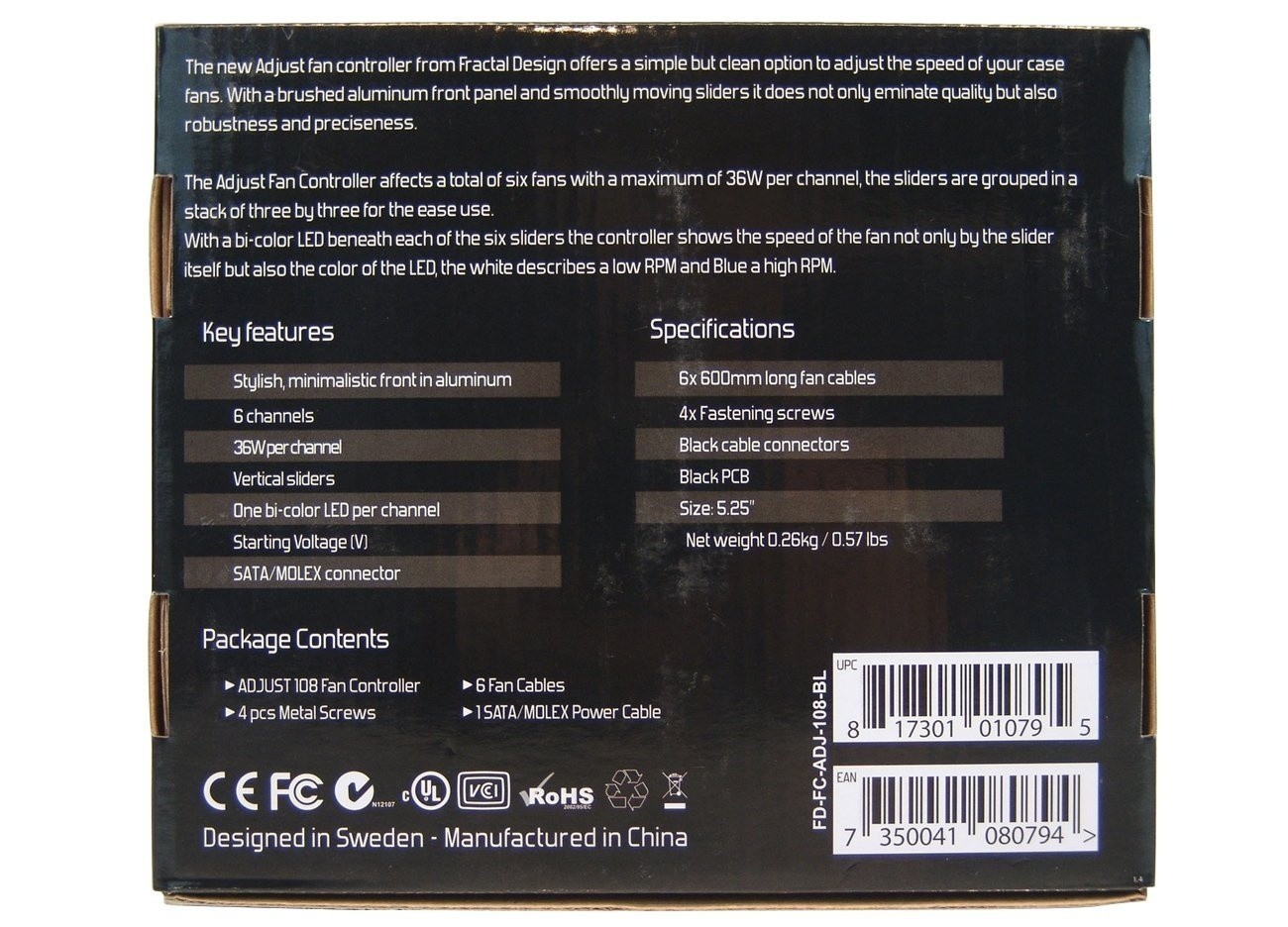 Fractal Design Adjust 108 Fan Controller Review | TweakTown