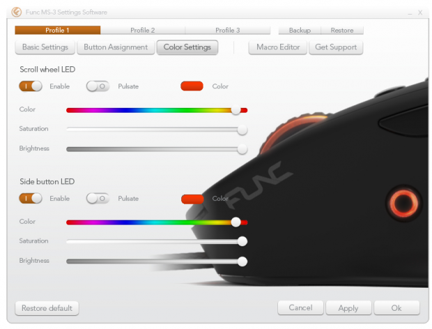 FUNC MS-3 Laser Gaming Mouse Review