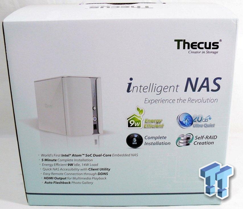 Thecus N2560 2-bay Consumer NAS Appliance Review | TweakTown