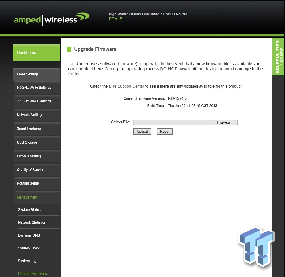 Amped Wireless RTA15 High Power Dual Band 802.11AC Router Review ...