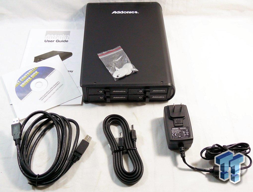 Addonics Sapphire Snap-In Disk Array SFF RAID Enclosure Review | TweakTown