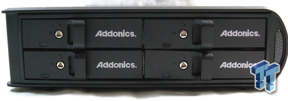 Addonics Sapphire Snap-In Disk Array SFF RAID Enclosure Review | TweakTown