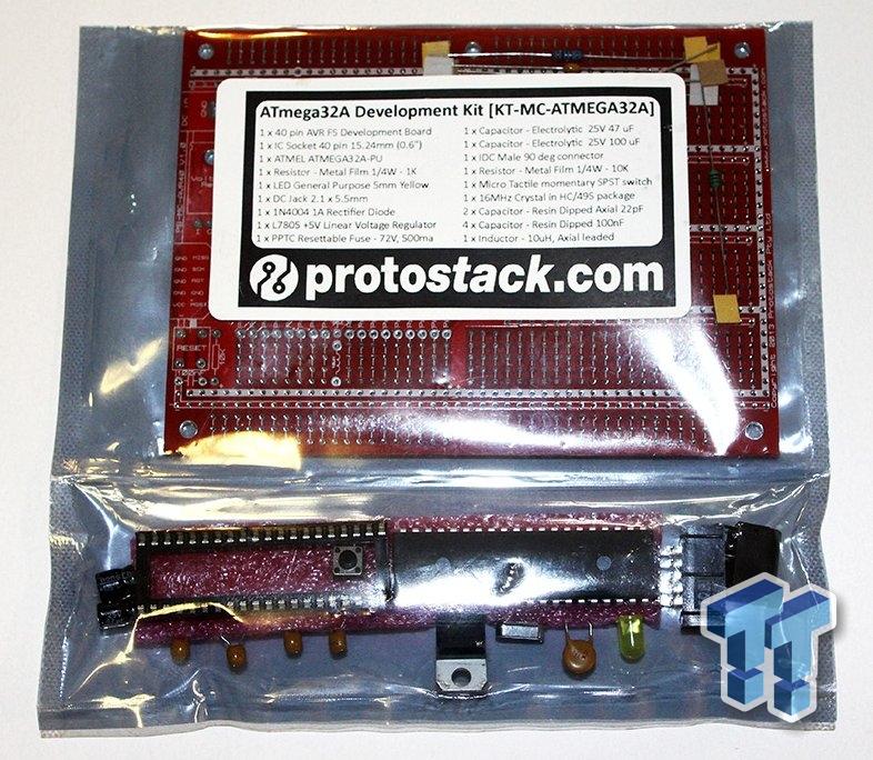 Protostack Atmega32a Development Kit Review Tweaktown