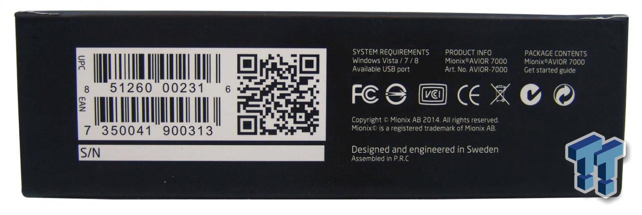 Mionix Avior 7000 Optical Gaming Mouse Review | TweakTown