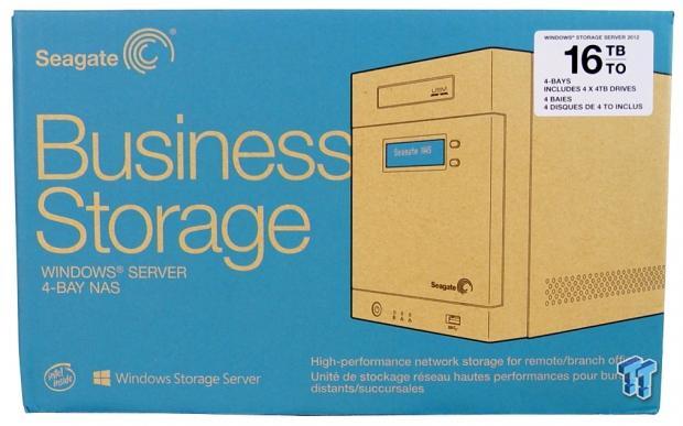 Seagate Business Storage Windows Server 4-Bay NAS Review - Intel Atom ...
