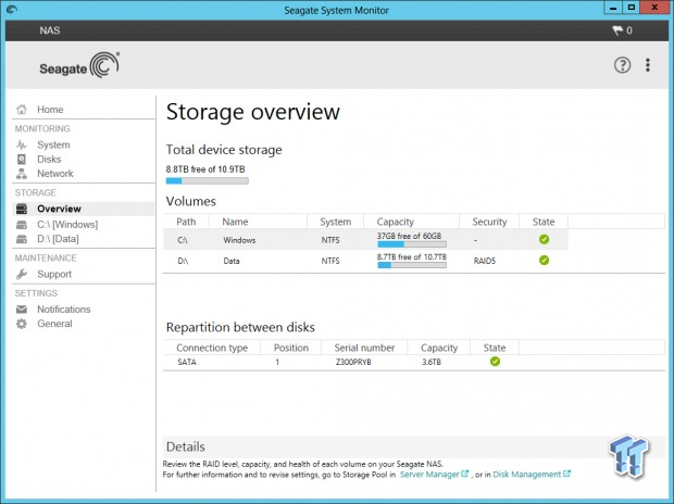 Seagate Business Storage Windows Server 4-Bay NAS Review - Intel Atom ...