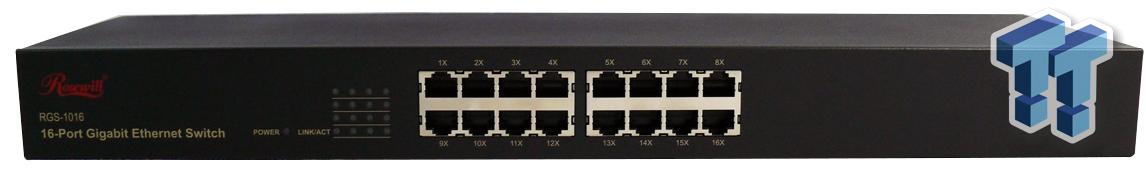 Rosewill RGS-1016 16-Port Gigabit Switch Review | TweakTown