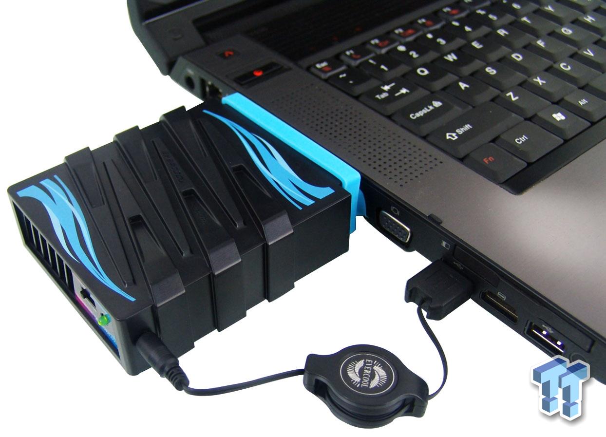 Evercool Carry NB-EC01 Portable Notebook Cooler Review | TweakTown