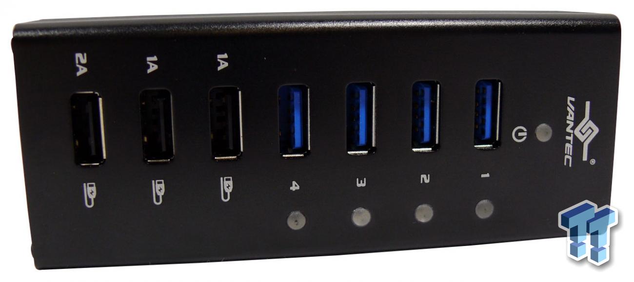 Vantec UGT-AH400U3 4-Port USB 3.0 Hub Review