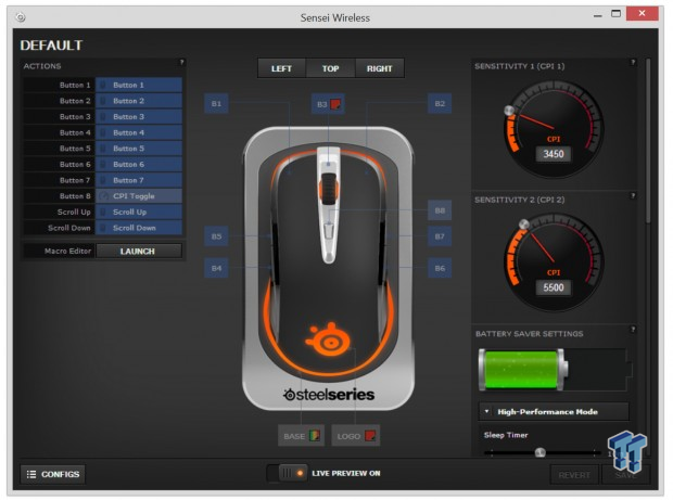 SteelSeries Sensei Wireless Laser Gaming Mouse Review