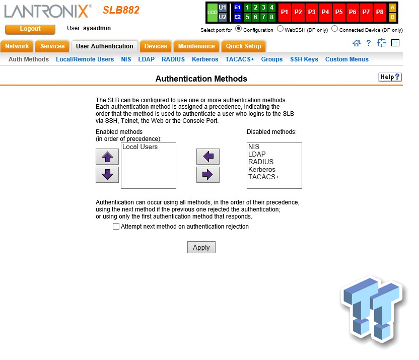 Lantronix SLB Remote Branch Office Manager Review | TweakTown