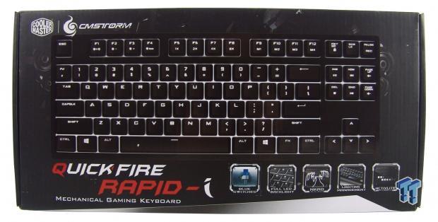 CMStorm QuickFire Rapid-i TKL Mechanical Gaming Keyboard Review
