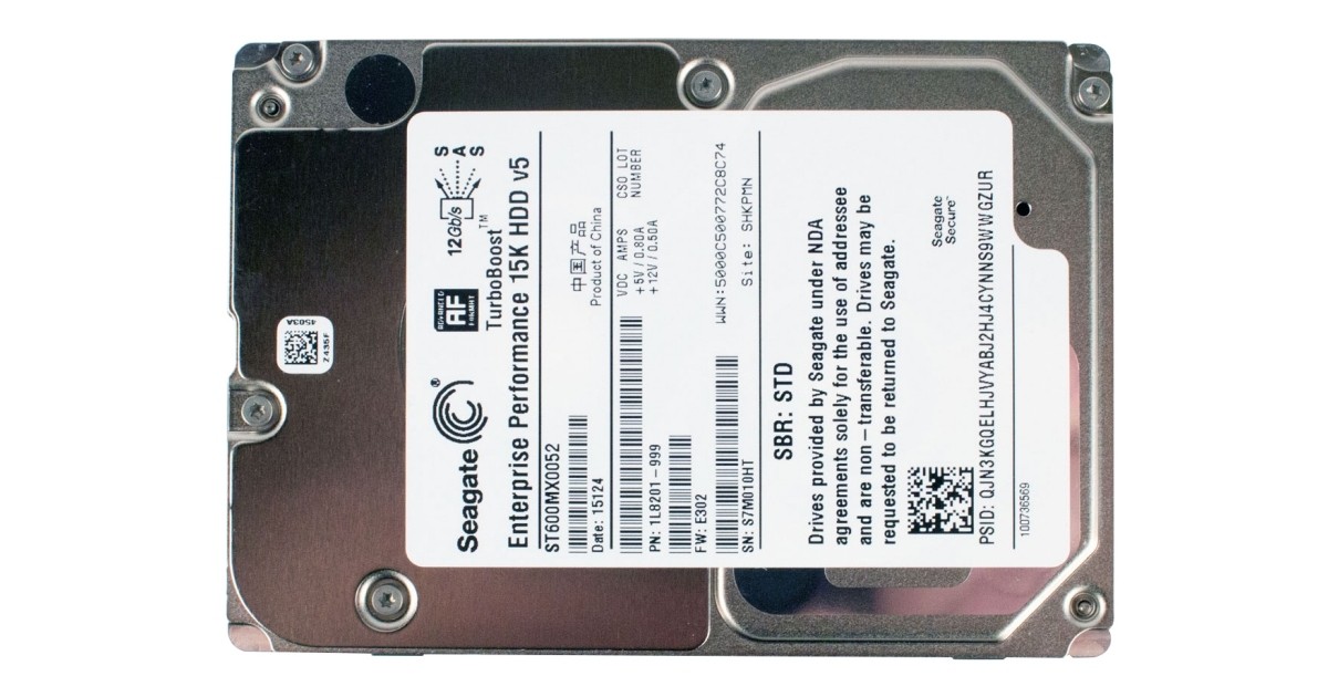 Seagate Enterprise Performance TurboBoost 15K 600GB HDD Review