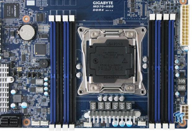 GIGABYTE MD70-HB0 (Intel C612) Server Motherboard Review
