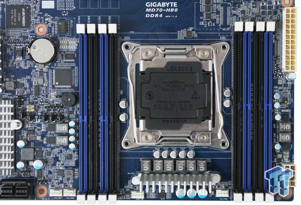 GIGABYTE MD70-HB0 (Intel C612) Server Motherboard Review | TweakTown