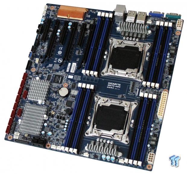 GIGABYTE MD70-HB0 (Intel C612) Server Motherboard Review