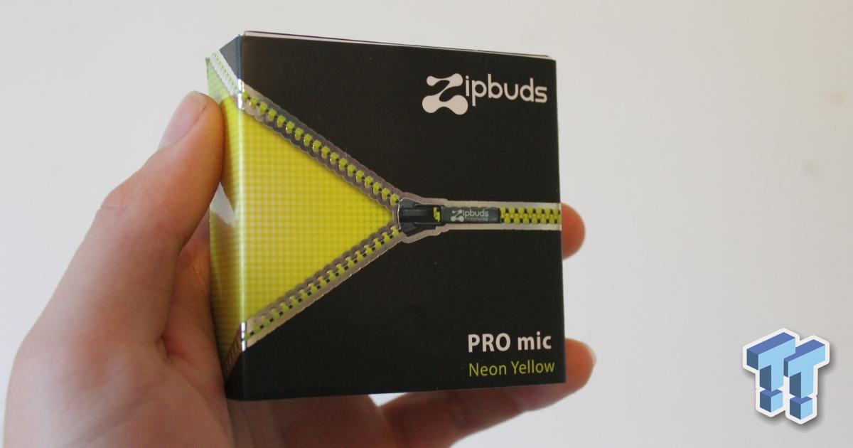 Zipbuds Pro mic Never Tangle Zipper Earphones Review