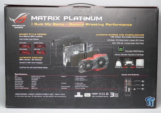 ASUS GeForce GTX 980 ROG Matrix Platinum Video Card Review