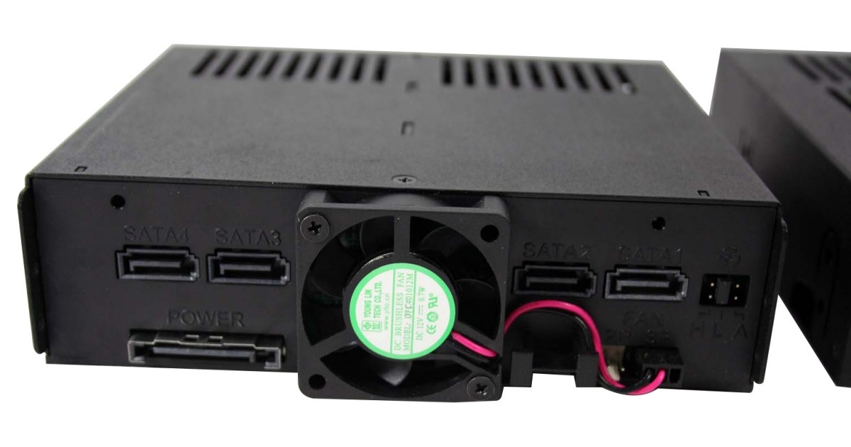 ICYDOCK ExpressCage Two and Four Bay Drive Cages Review