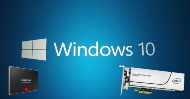 Microsoft Windows 10 vs. Windows 8.1 SSD Storage Performance Analysis
