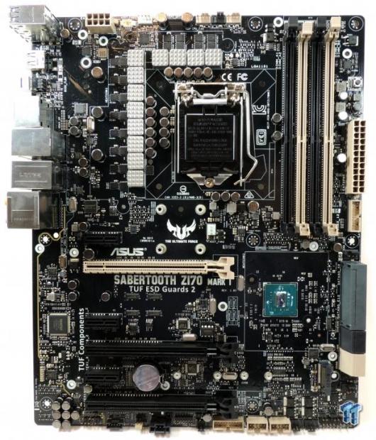 ASUS SABERTOOTH Z170 MARK 1 (Intel Z170) Motherboard Review