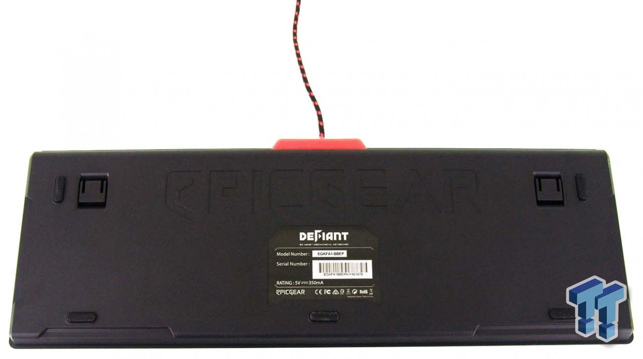 EpicGear DeFiant Mechanical Gaming Keyboard Review | TweakTown