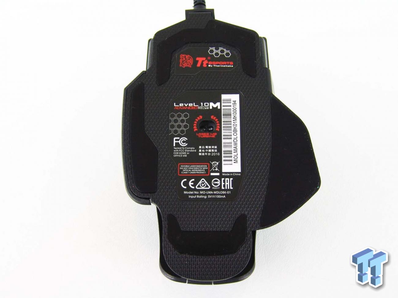 Tt eSPORTS Level 10 M Advanced Gaming Mouse Review | TweakTown