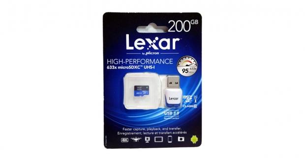 Lexar High-Performance 200GB UHS-I MicroSD Memory Card Review