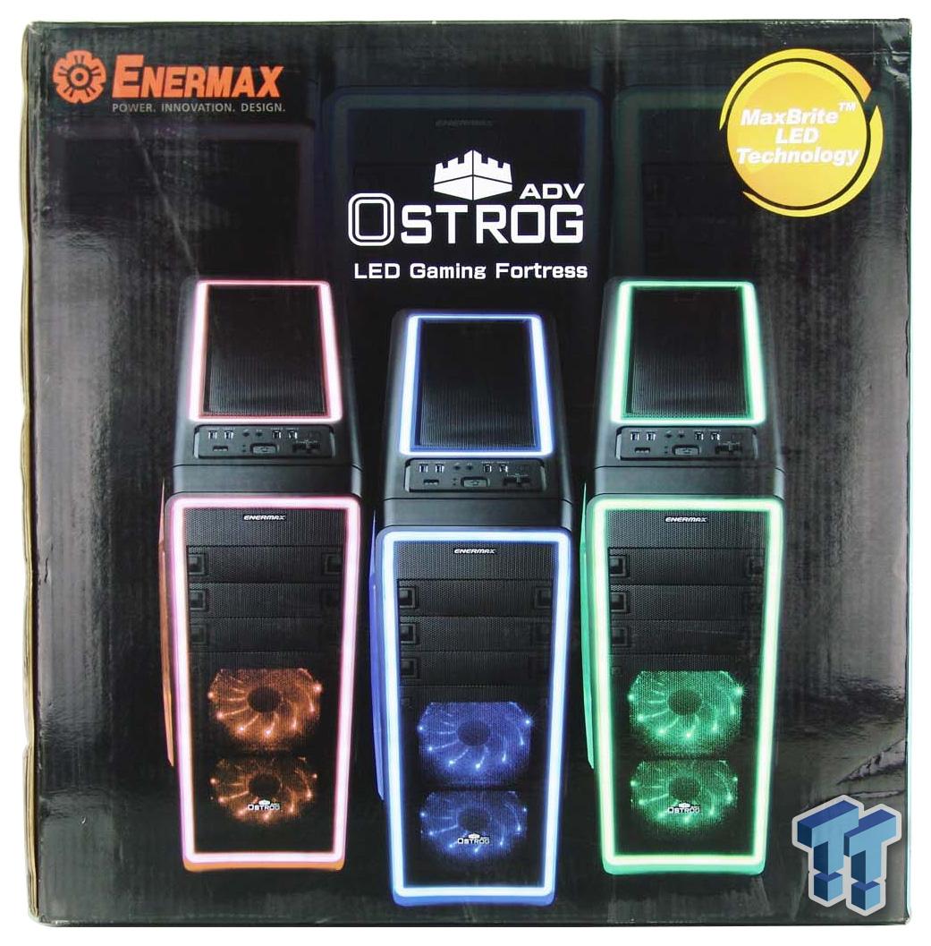 Enermax Ostrog ADV LED Gaming Fortress Chassis Review | TweakTown