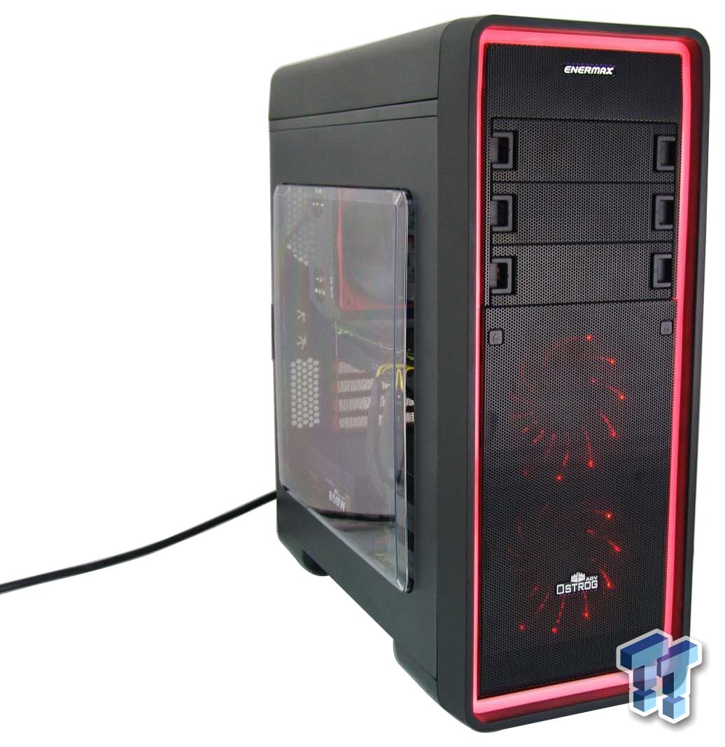 Enermax Ostrog ADV LED Gaming Fortress Chassis Review | TweakTown